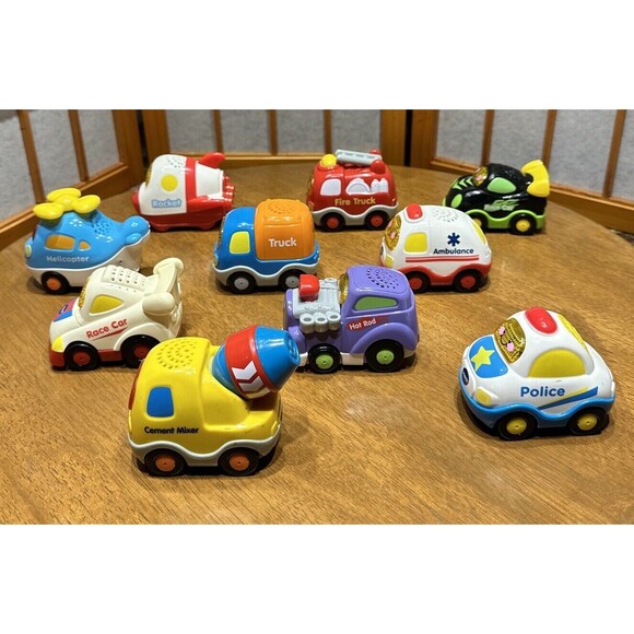 vtech | Toys | Vtech Go Go Smart Vehicles Lot Of Helicopter Fire Truck ...